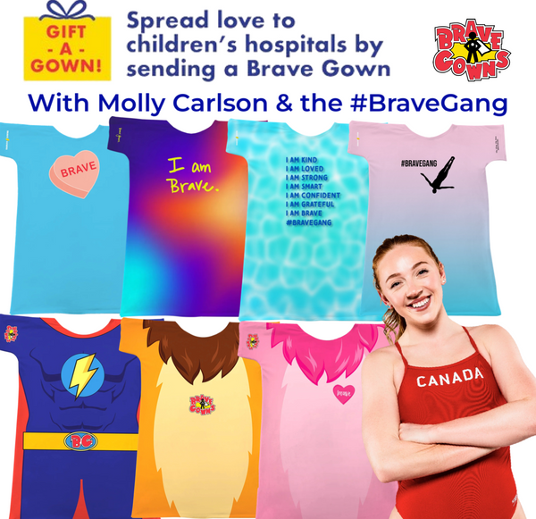SPREAD BRAVERY w/ MOLLY CARLSON'S #BRAVEGANG TO CHILDREN'S HOSPITALS ...