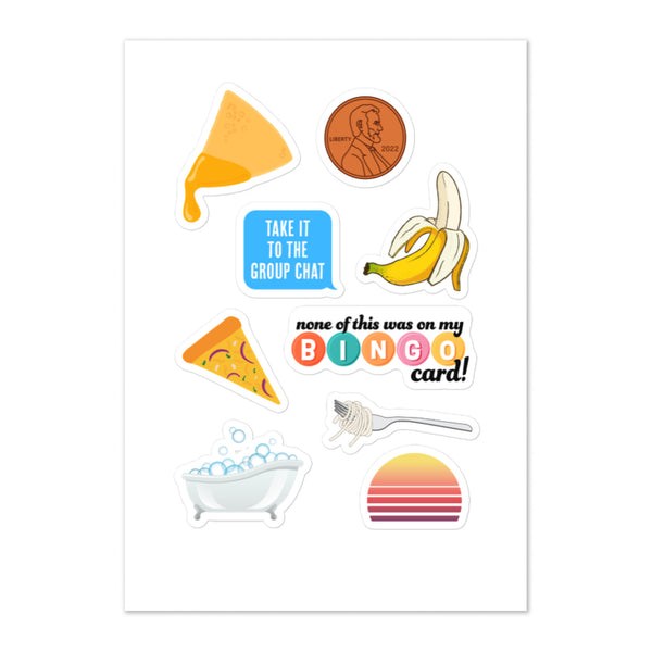 Group Chat Sticker sheet – Brave Gowns